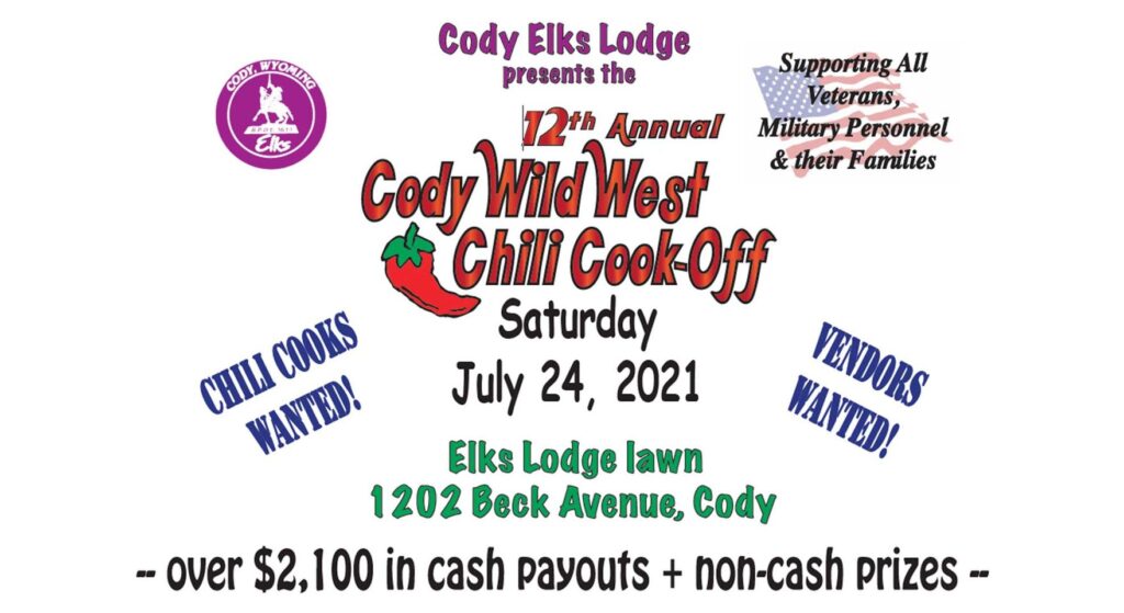 12th Annual Cody Wild West Chili Cook-Off - Cody Journal