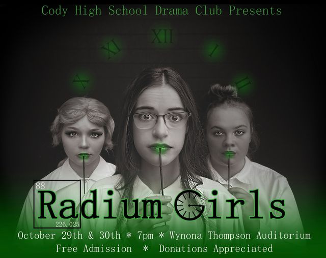 CHS Drama Club: Radium Girls - Cody Journal