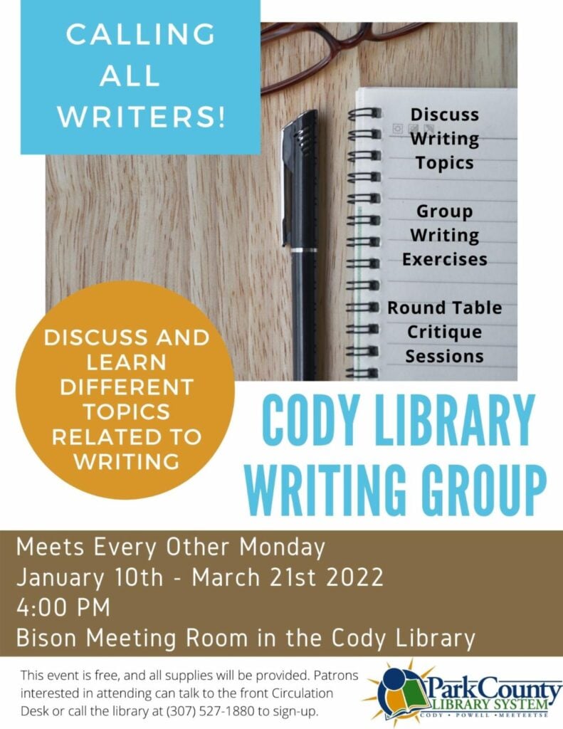 Cody Library Writing Group - Cody Journal