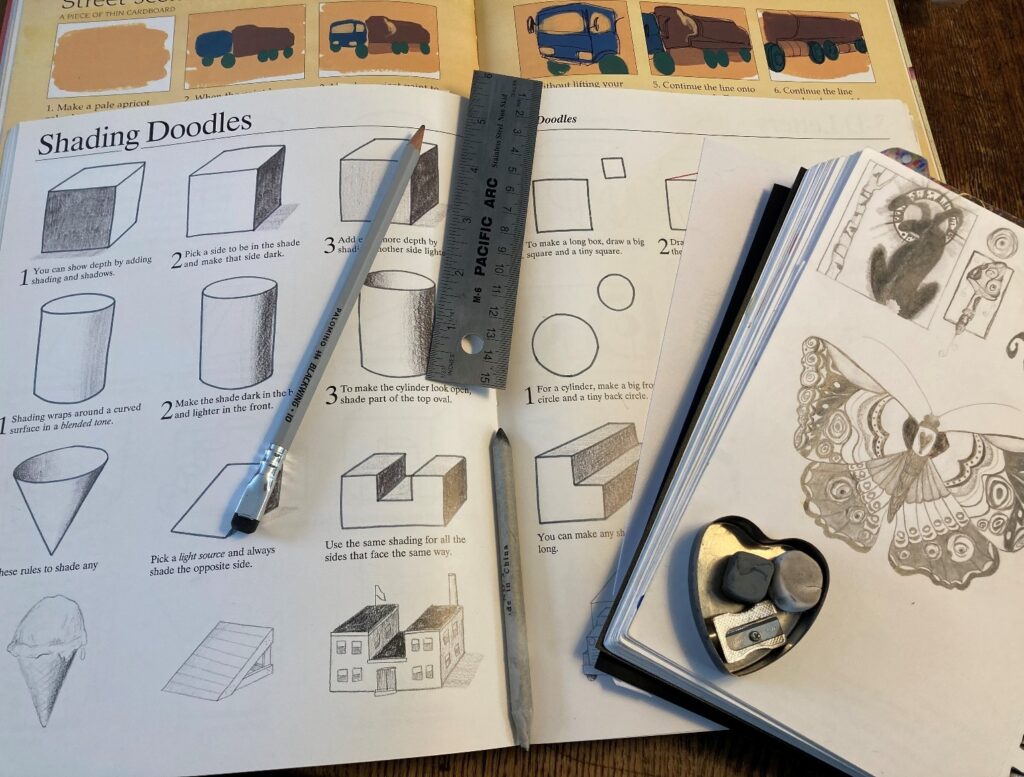 CCAL: Line, Shape and Form Drawing Class - ART After School Grades 6-8 - Cody Journal