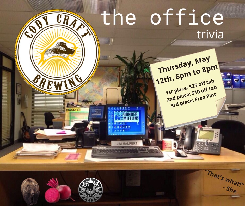 "The Office" Trivia Night - Cody Journal
