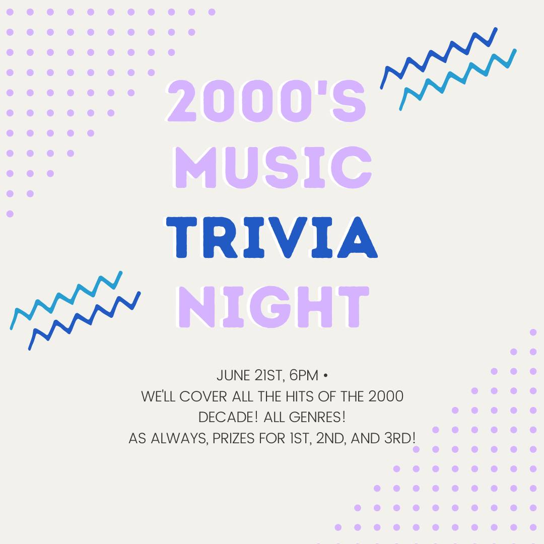 2000s Music Trivia Night - Cody Journal