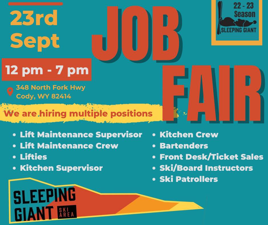Sleeping Giant Job Fair - Cody Journal
