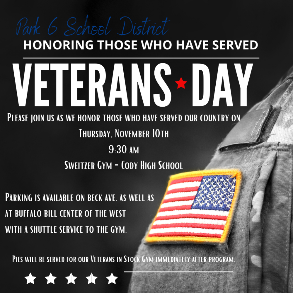 Veterans Day Program - Cody Journal