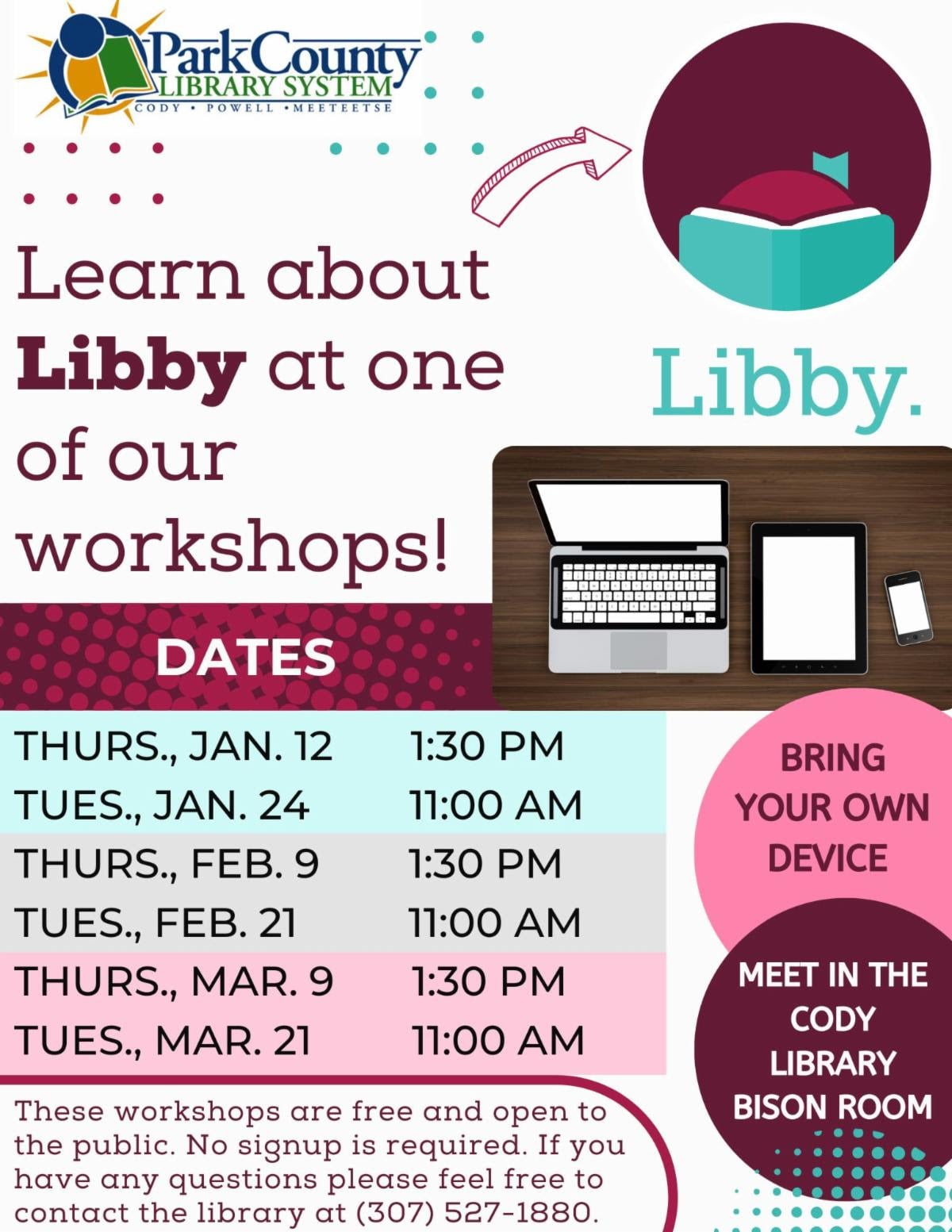Learn About Libby Workshop - Cody Journal