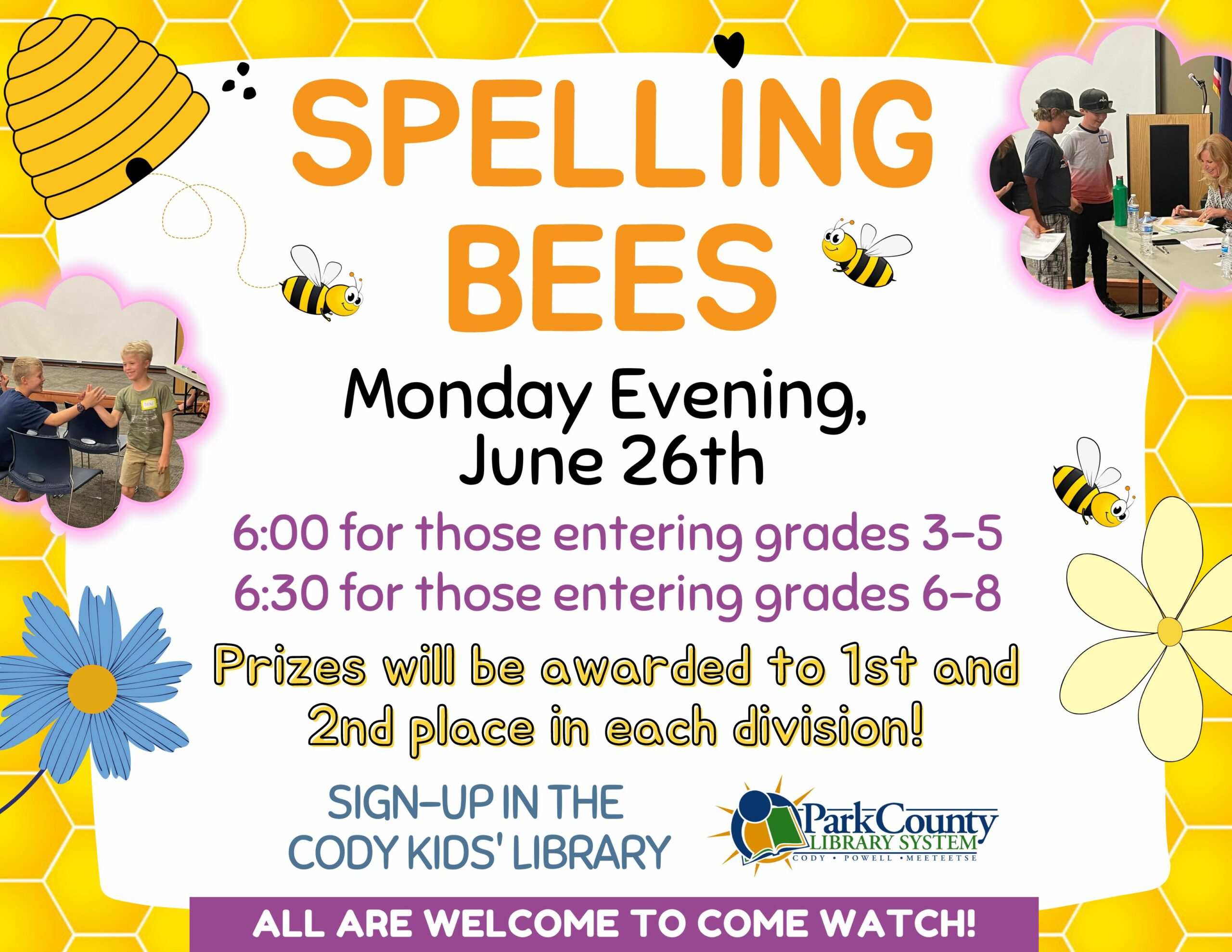 Spelling Bees - Cody Journal
