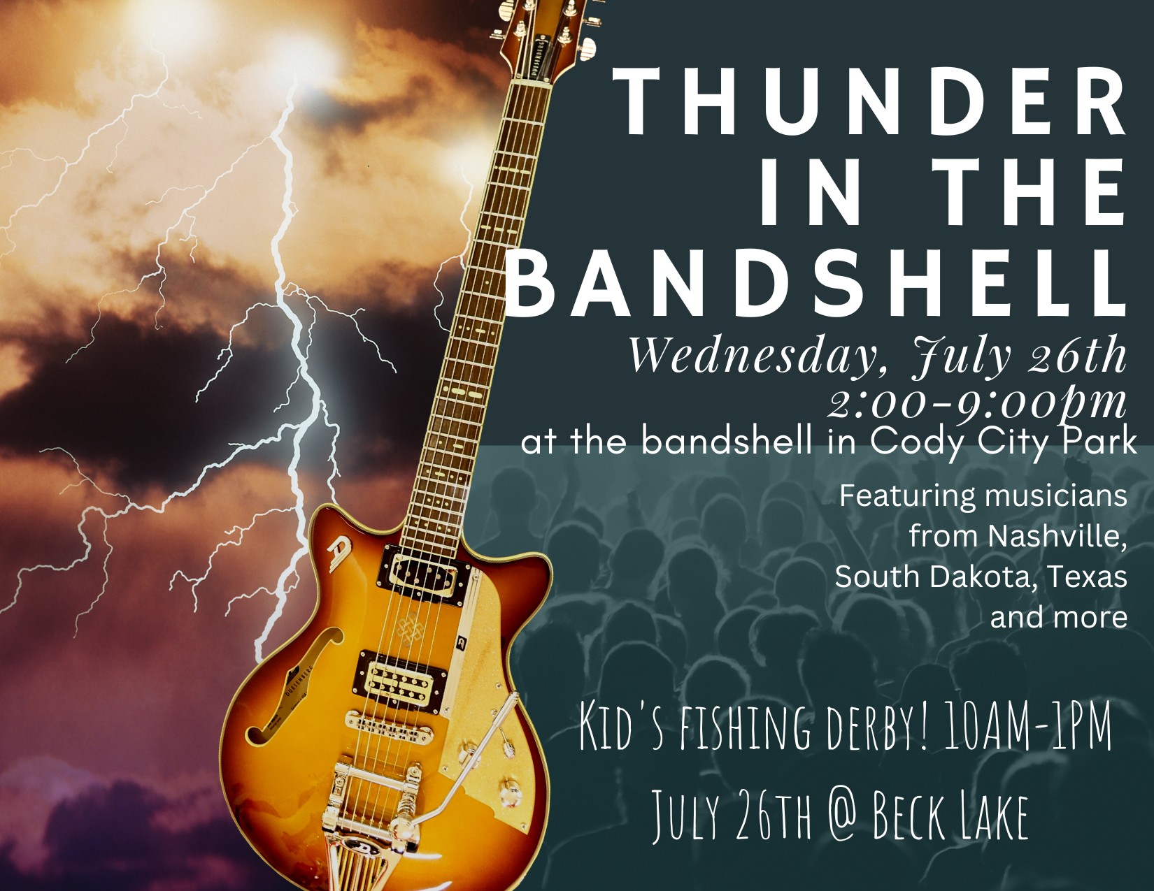 Thunder in the Bandshell - Cody Journal