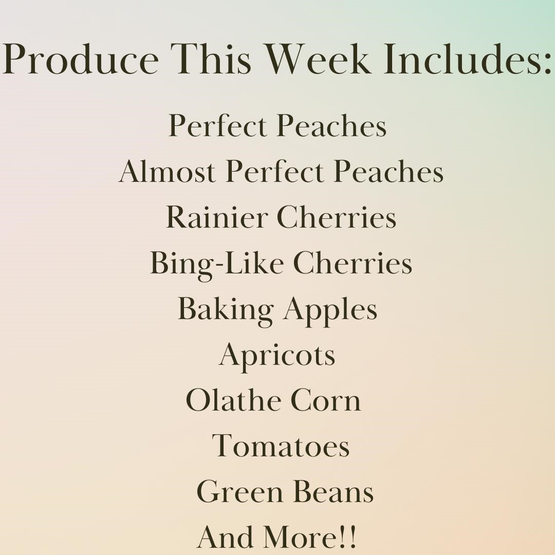 Peach Schedule - Cody Journal