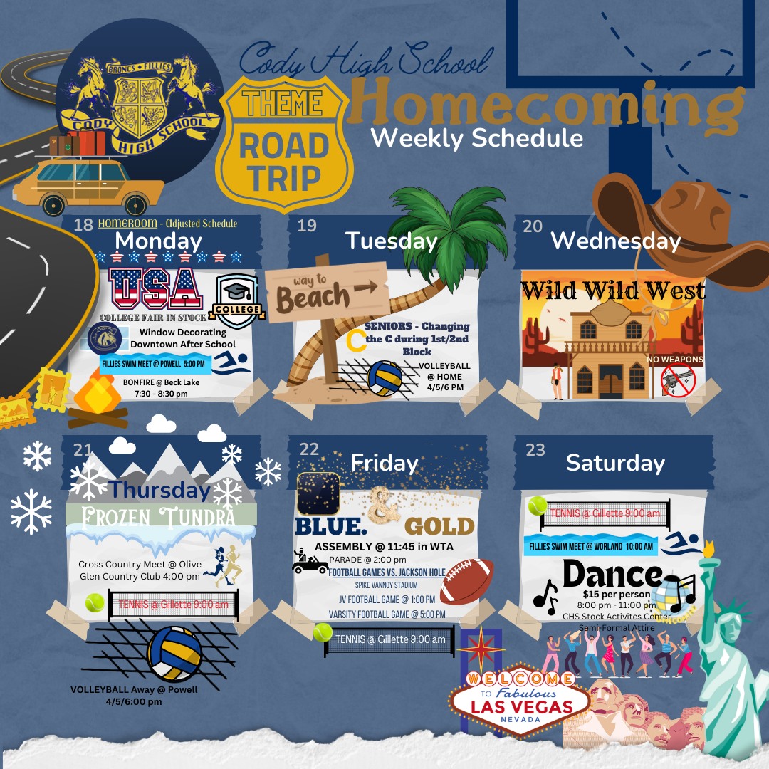 Homecoming Week - Cody Journal