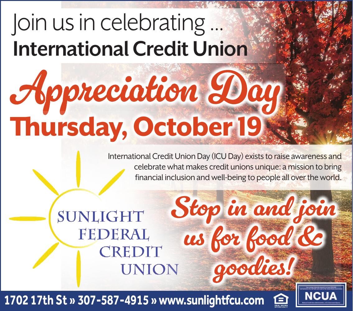Sunlight Credit Union Appreciation Day - Cody Journal