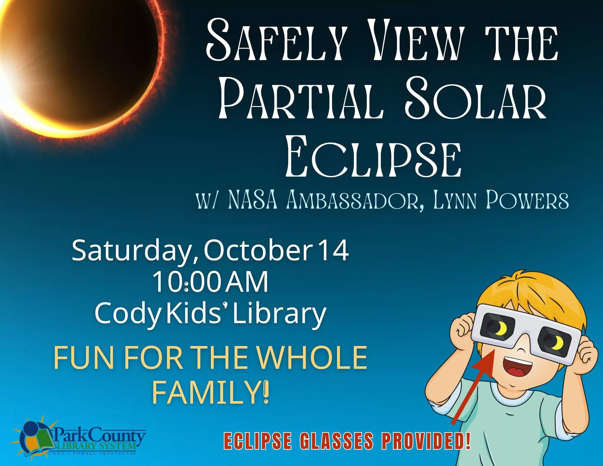 Kids view the Solar Eclipse - Cody Journal