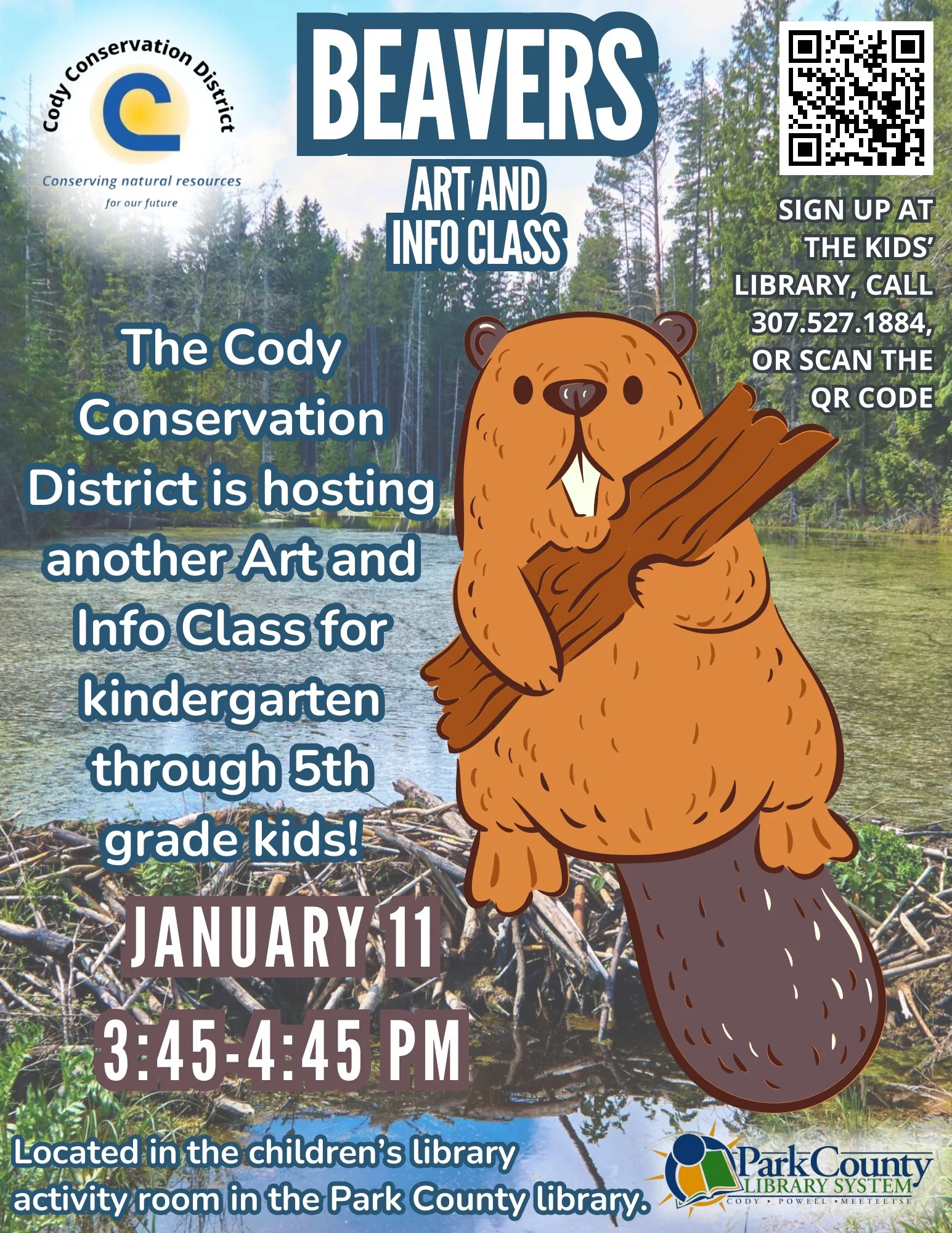Beavers: Art & Info Class - Cody Journal