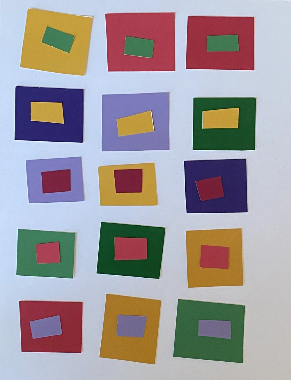 A Little About Color Class - Cody Journal