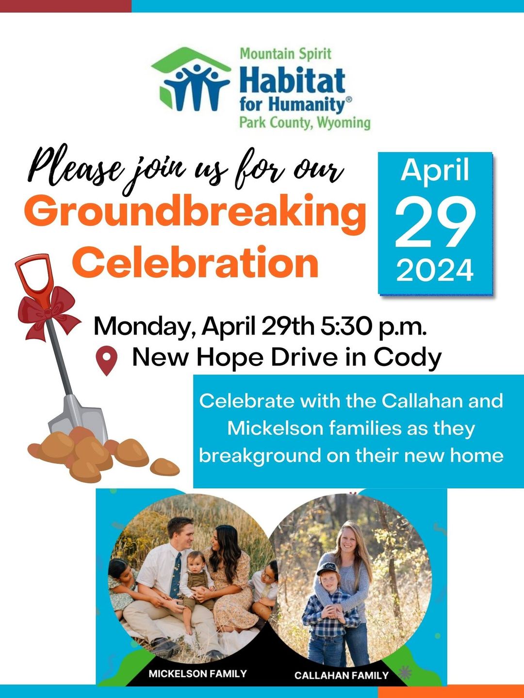 Groundbreaking Ceremony - Cody Journal