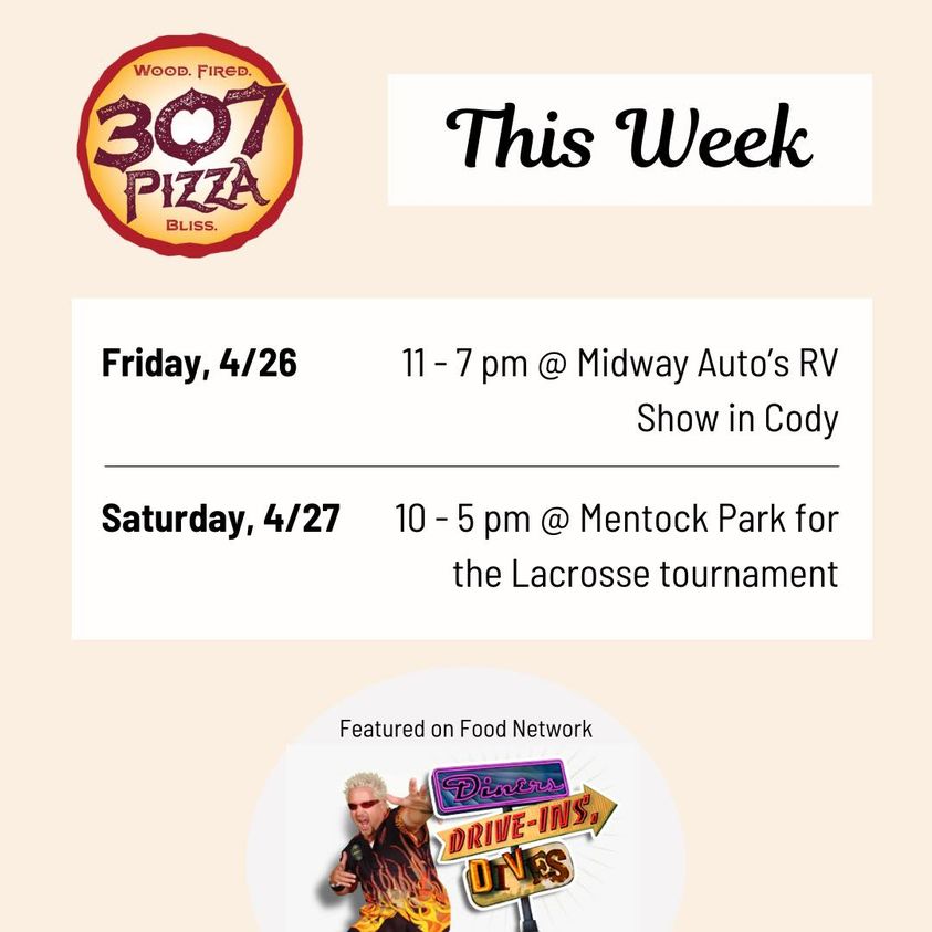 307 Pizza Food Truck - Cody Journal