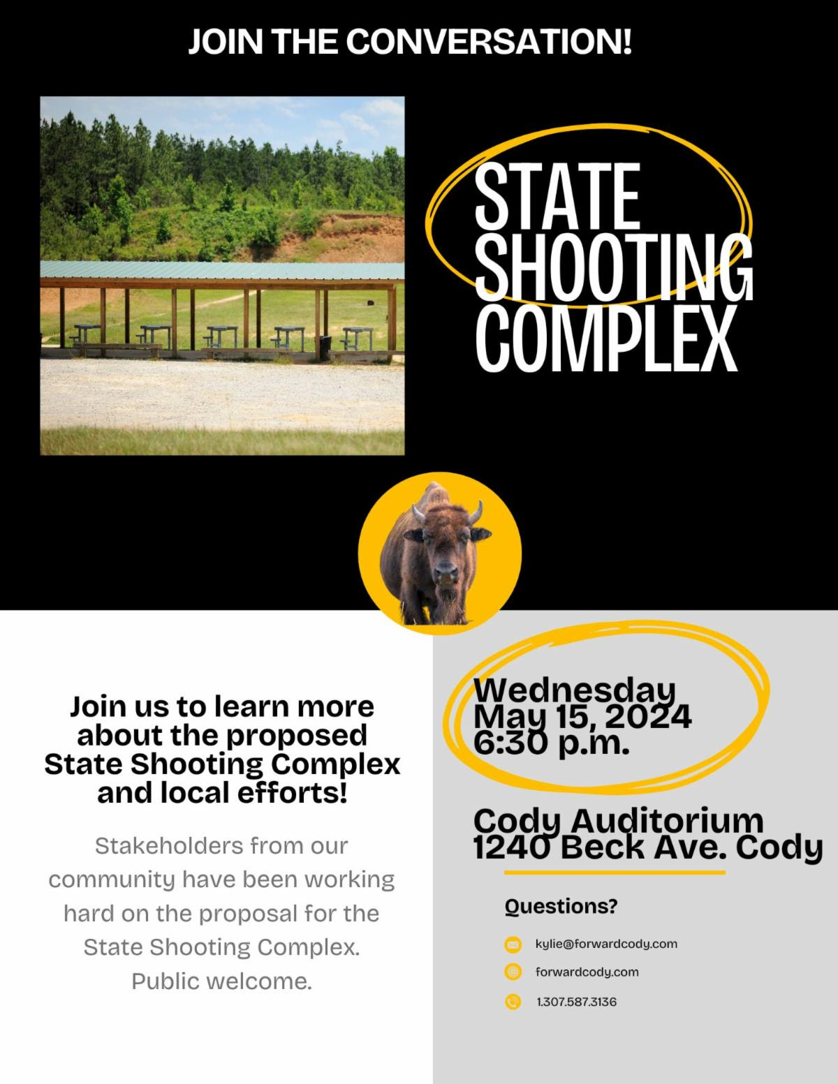 State Shooting Complex Meeting - Cody Journal