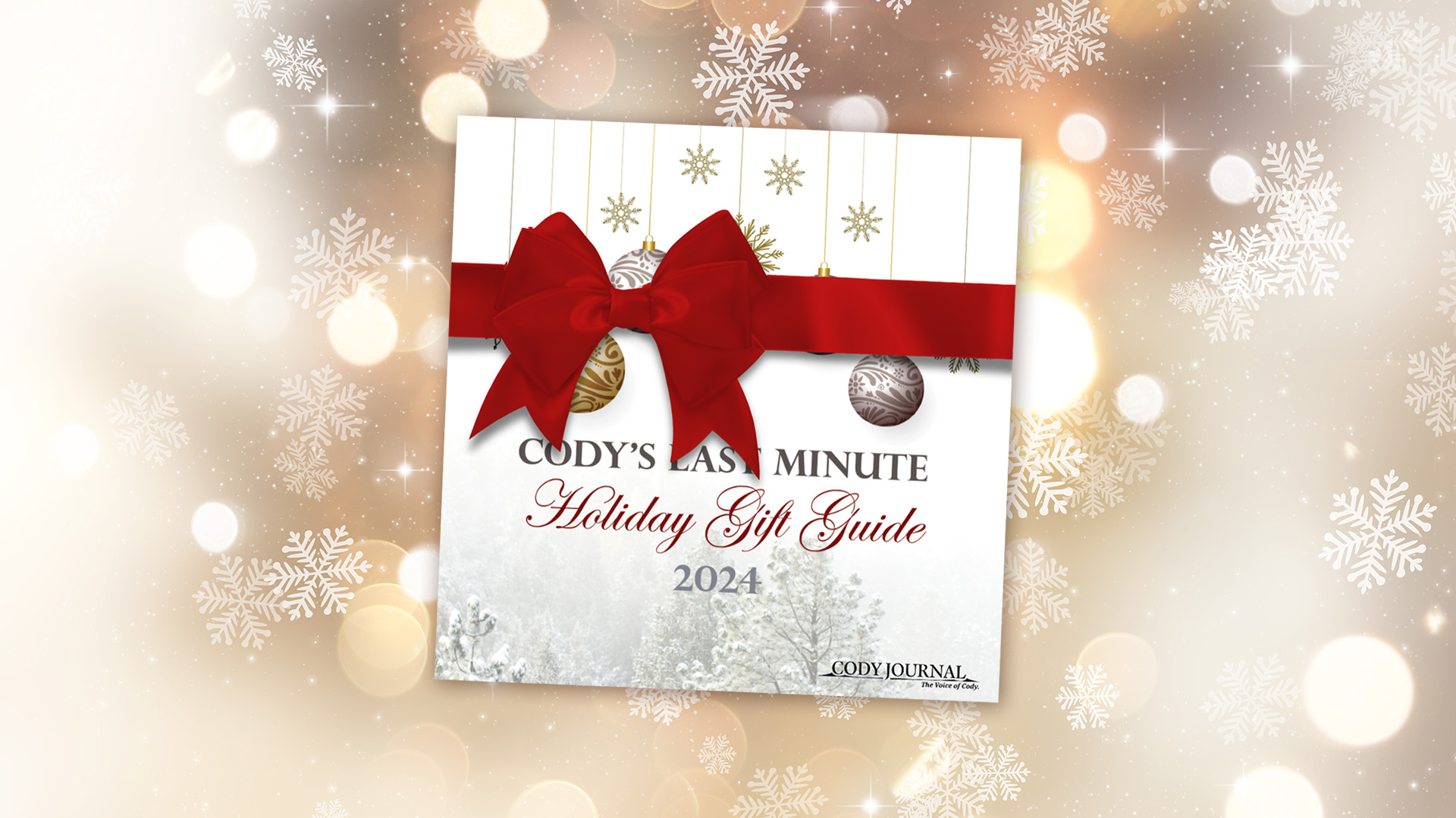 Cody Journal Encourages Local Shopping Through Holiday Gift Guide ...