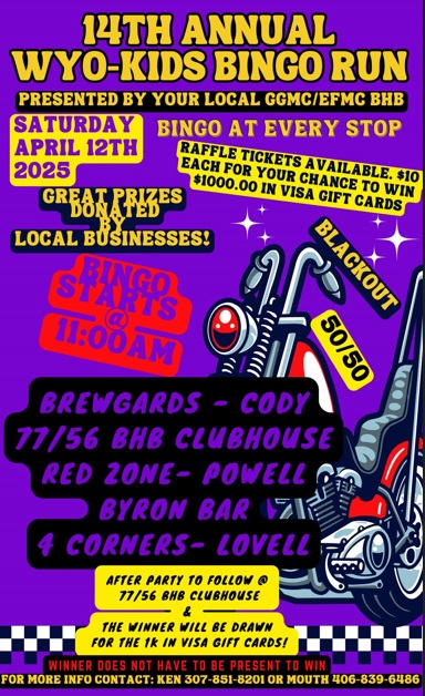 14th Annual WYO-KIDS Bingo Run - Cody Journal